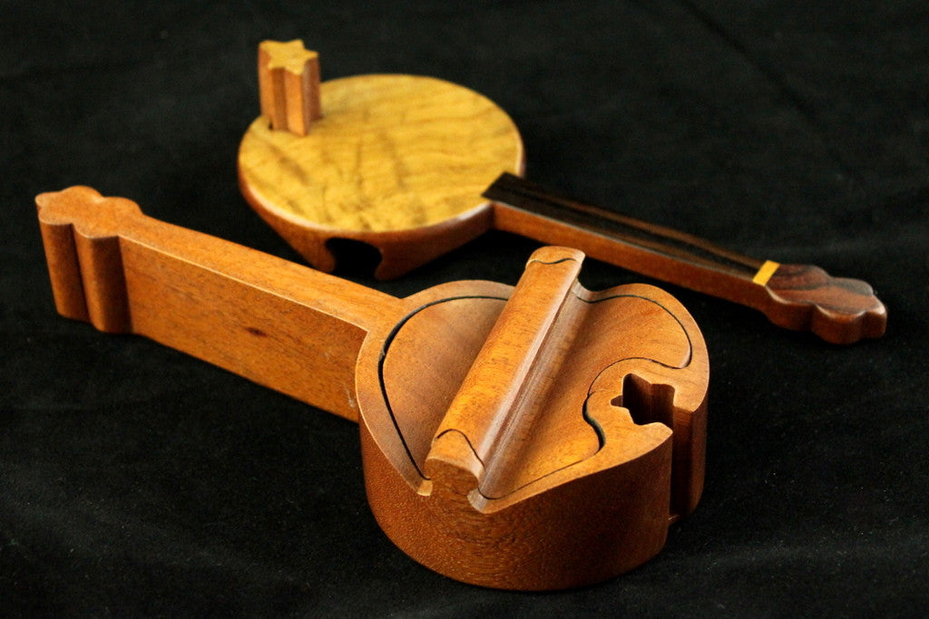 Honeybrook Woods - Medium Banjo Box – Eno River Urn Co.